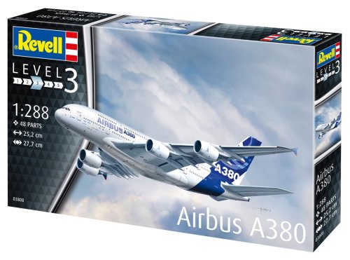 Revell 63808 - 1:288 Airbus A380 model set - Exito Model Store