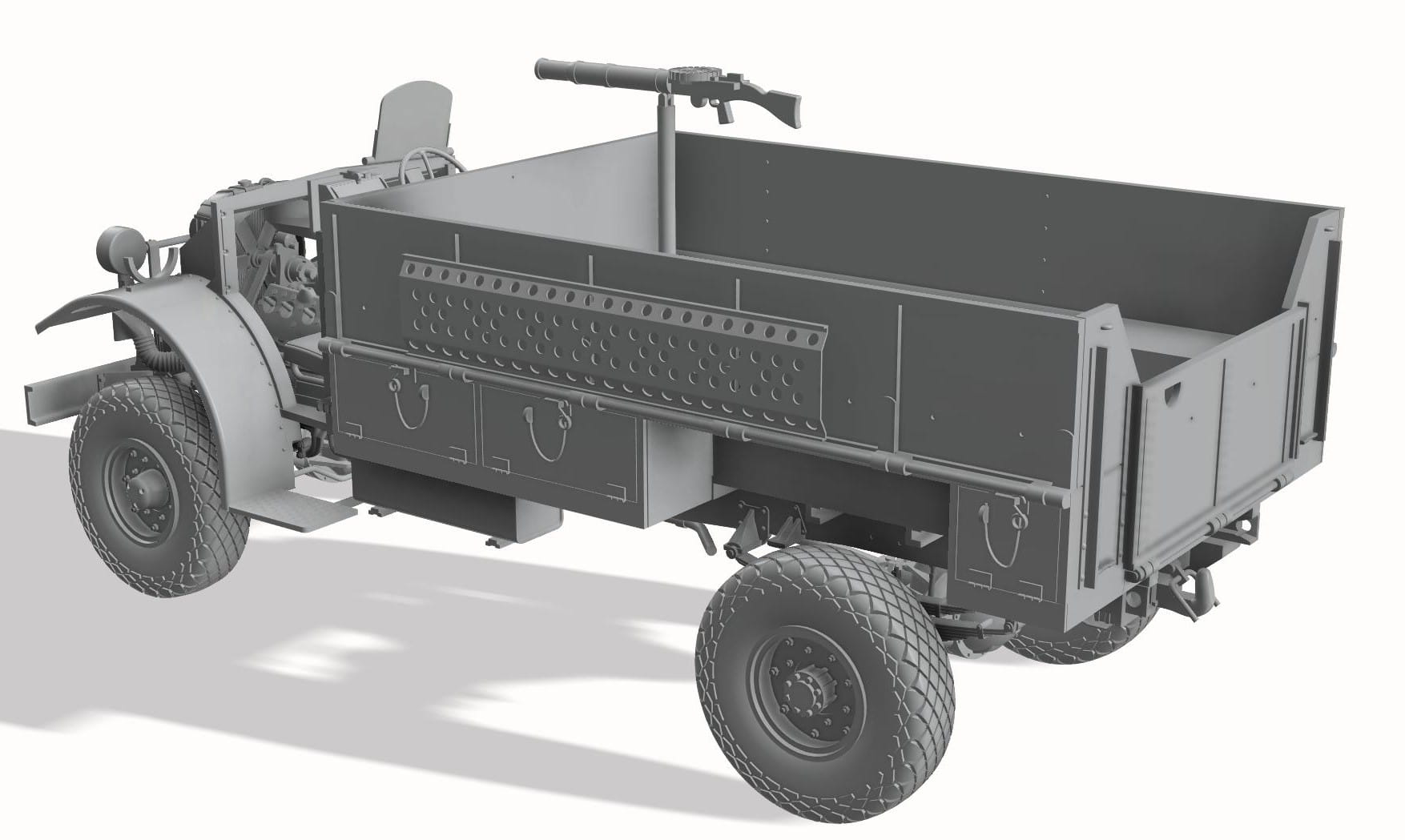 Thunder Model 35304 - 1:35 LRDG Ford F30 Patrol Truck CMP in LRDG ...