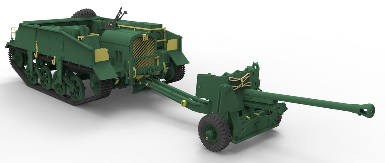 BRONCO CB 35189 1 35 British Loyd Carrier With 6 Pounder Anti Tank BRONCO CB 35189 1 35 British Loyd Carrier With 6 Pounder Anti Tank